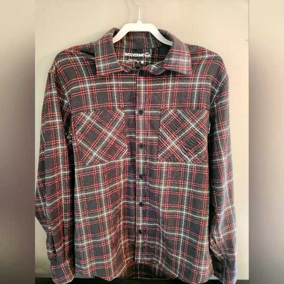 Wolverine | Shirts | Mens Wolverine Plaid Flannel | Poshmark